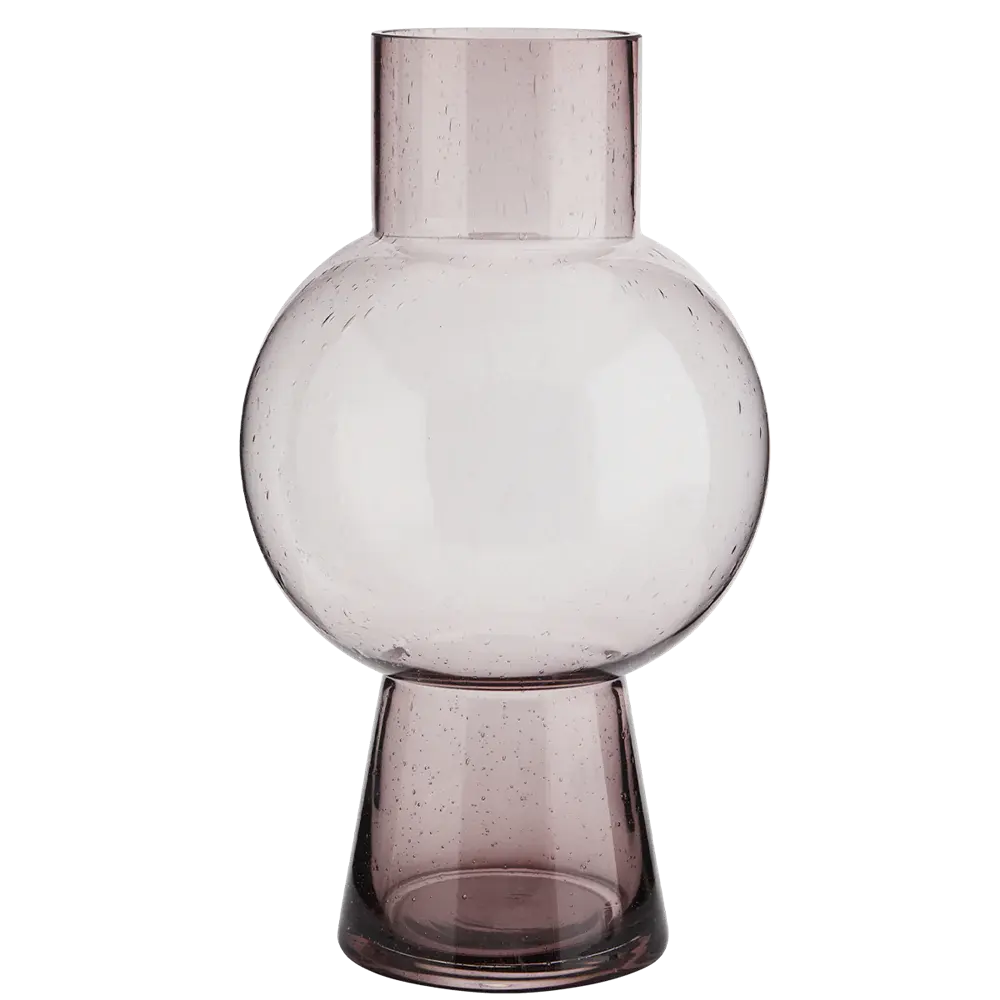 Light Amber Glass Vase Shop Online At Marmaduke Shoppe