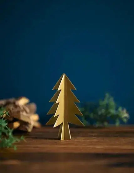 Brass Christmas Tree| Fog Linen | Shop Online at Marmaduke Shoppe