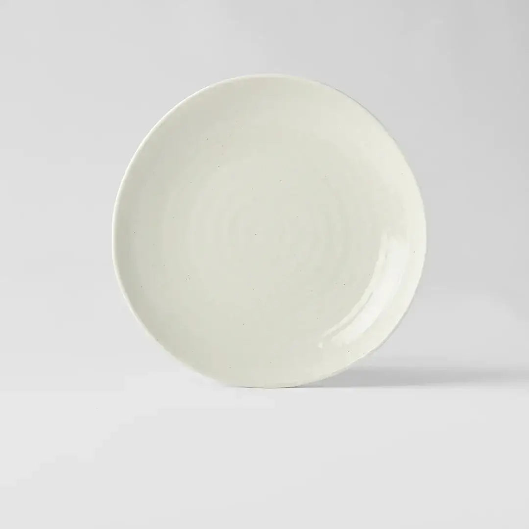 Off White Uneven Dinner Plate | Shop online at Marmaduke Shoppe