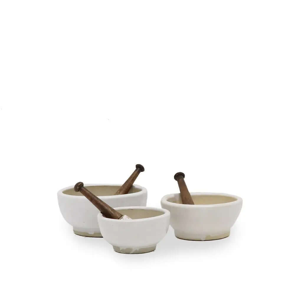 Original Small Ceramic Mortar & Pestle | Marmaduke Shoppe