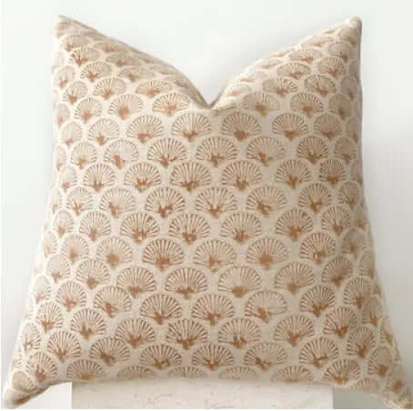 Seashell Linen Cushion | Aztec House | Marmaduke Shoppe