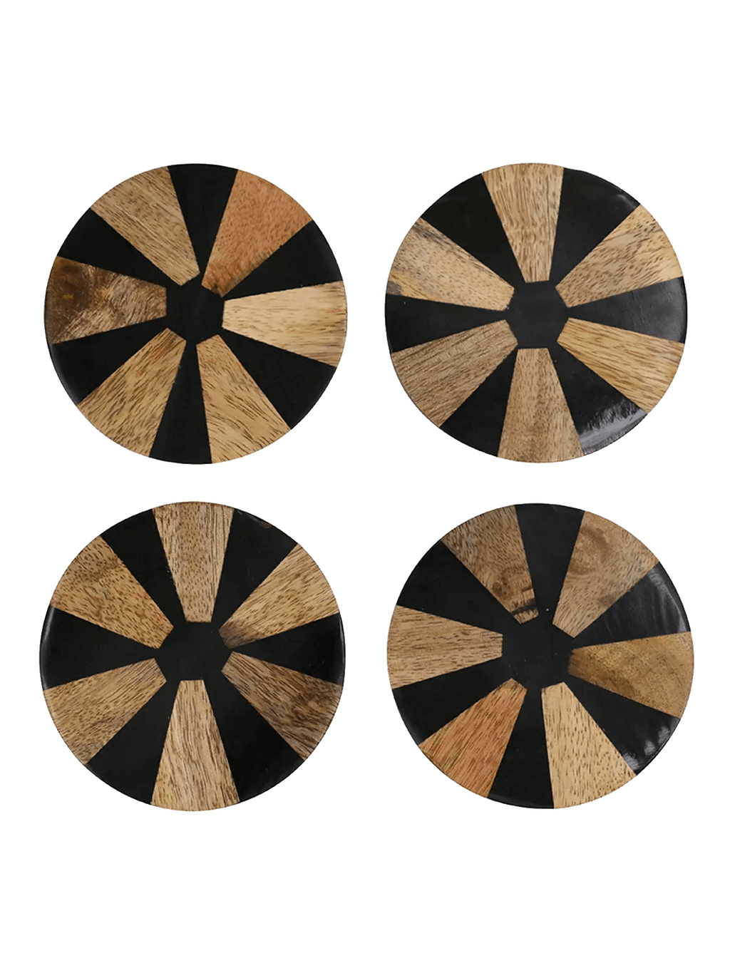 Soho Horn & Wood Coaster Sets | CC Interiors | Marmaduke Shoppe