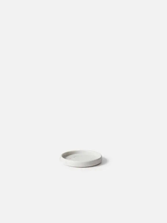White Marble Round Tray | Città | Marmaduke Shoppe