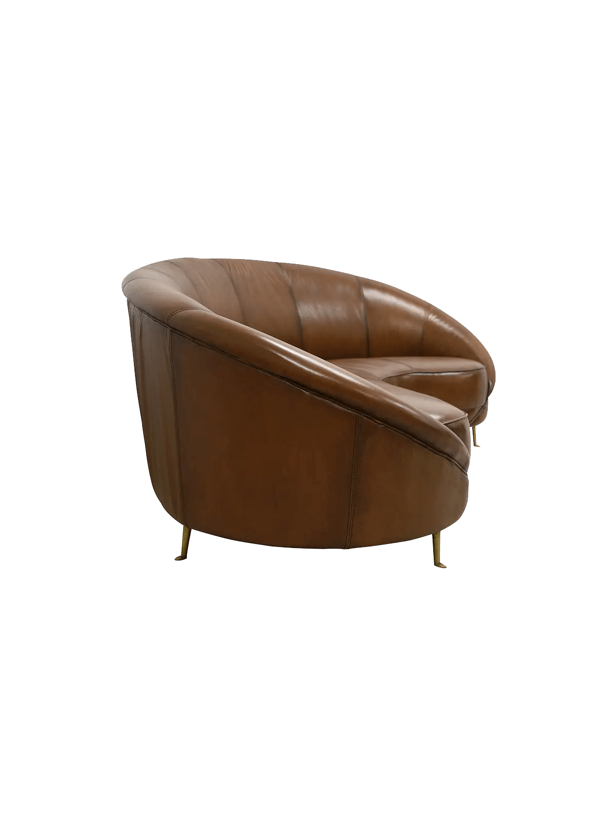 Mia Light Brown Leather Sofa | May Time | Marmaduke Shoppe